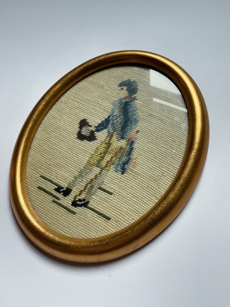 Pair of One-of-kind Needlepoint Framed Art - Etsy