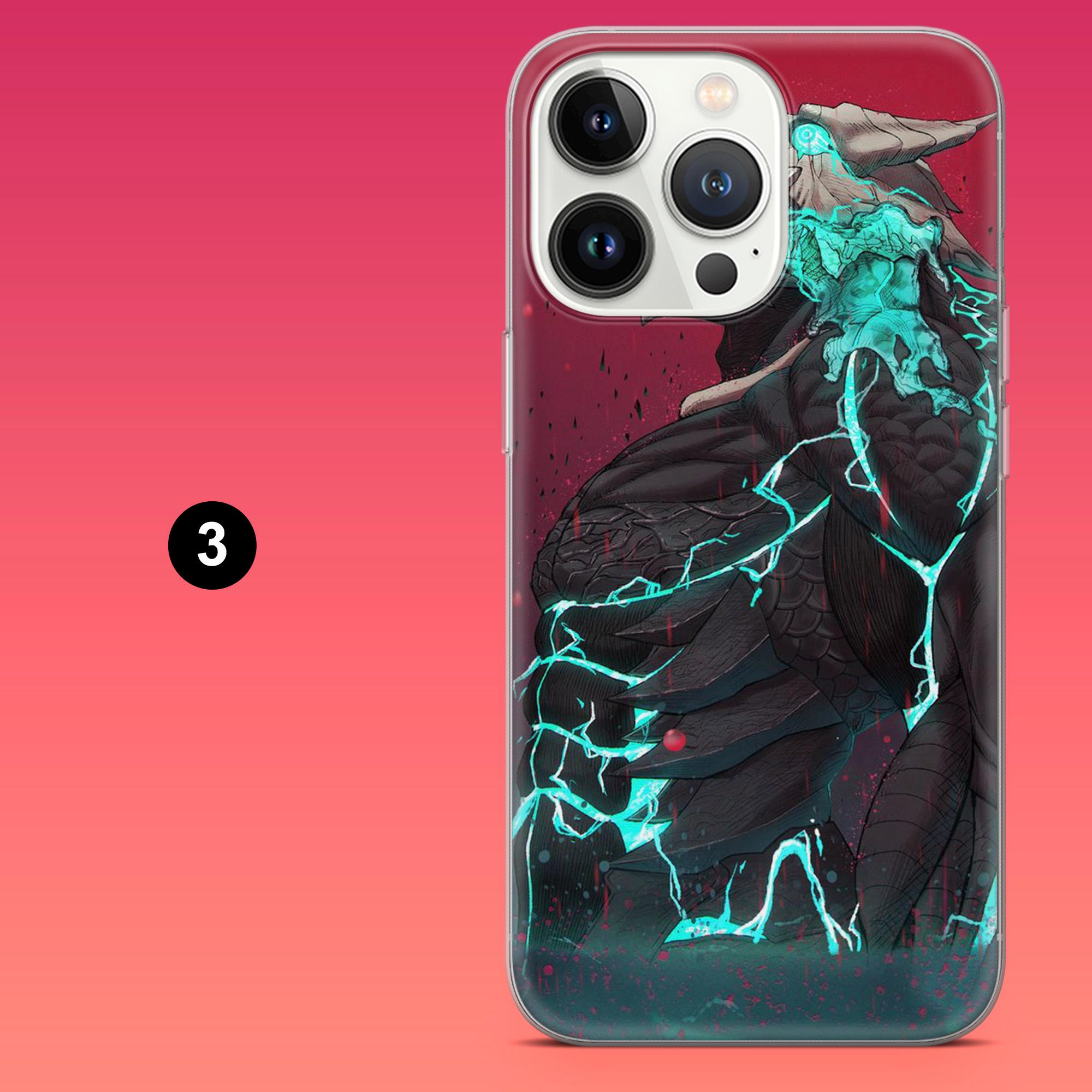 Kaiju No. 8 Phone Case Godzilla Titan's Anime for iPhone 16, 15plus, 14 ...