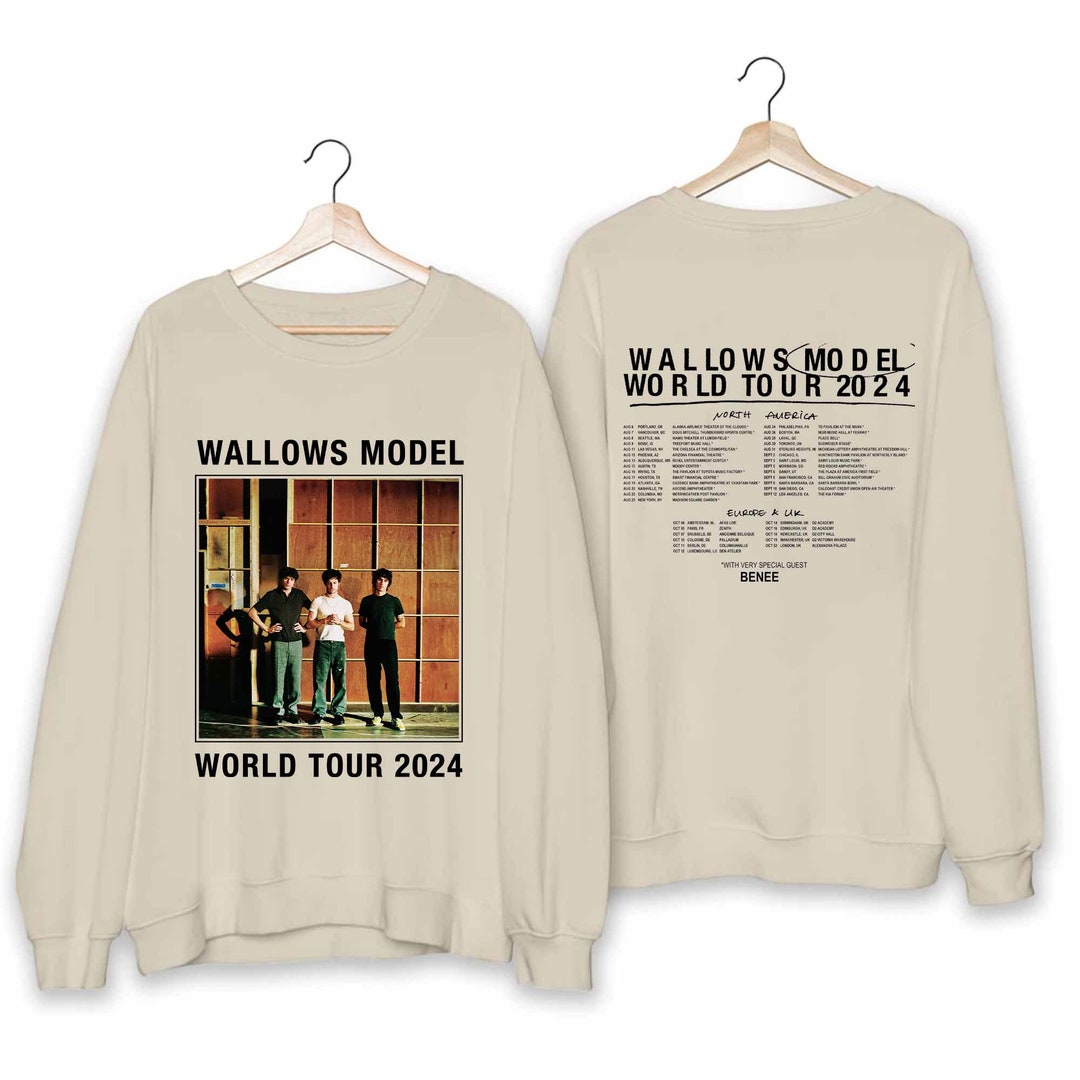 Wallows Model World Tour 2024 Shirt, Wallows Band Fan Shirt, Wallows ...