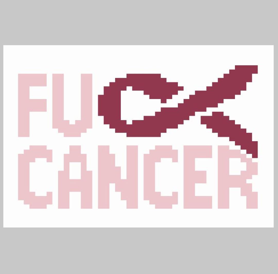 FU Cancer Ribbon - Finger Knitting / Chunky Knit Blanket Pattern - Etsy
