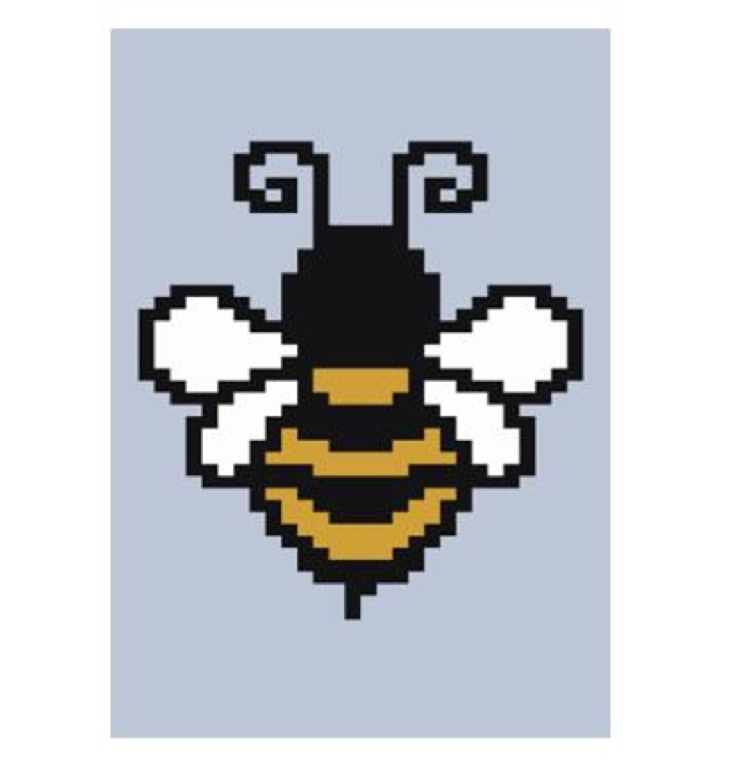 Bumble Bee - Finger Knitting / Chunky Knit Blanket Pattern - Etsy