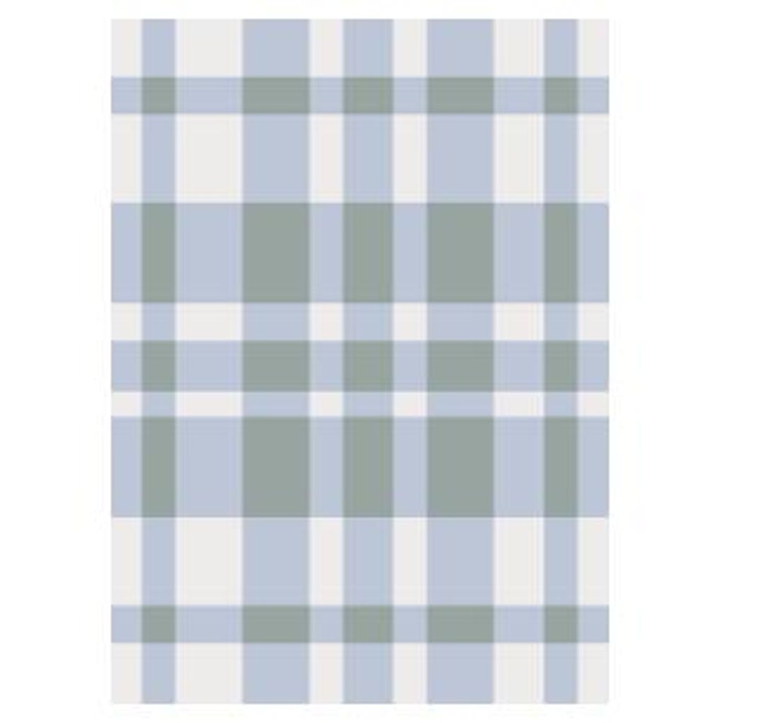 Tri Color Plaid Pattern - Finger Knitting / Chunky Knit Blanket Pattern ...