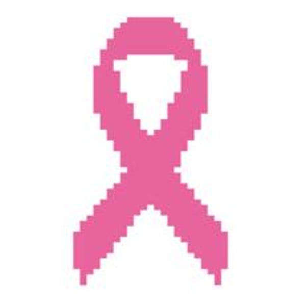 Breast Cancer Cross Stitch Pattern - Etsy