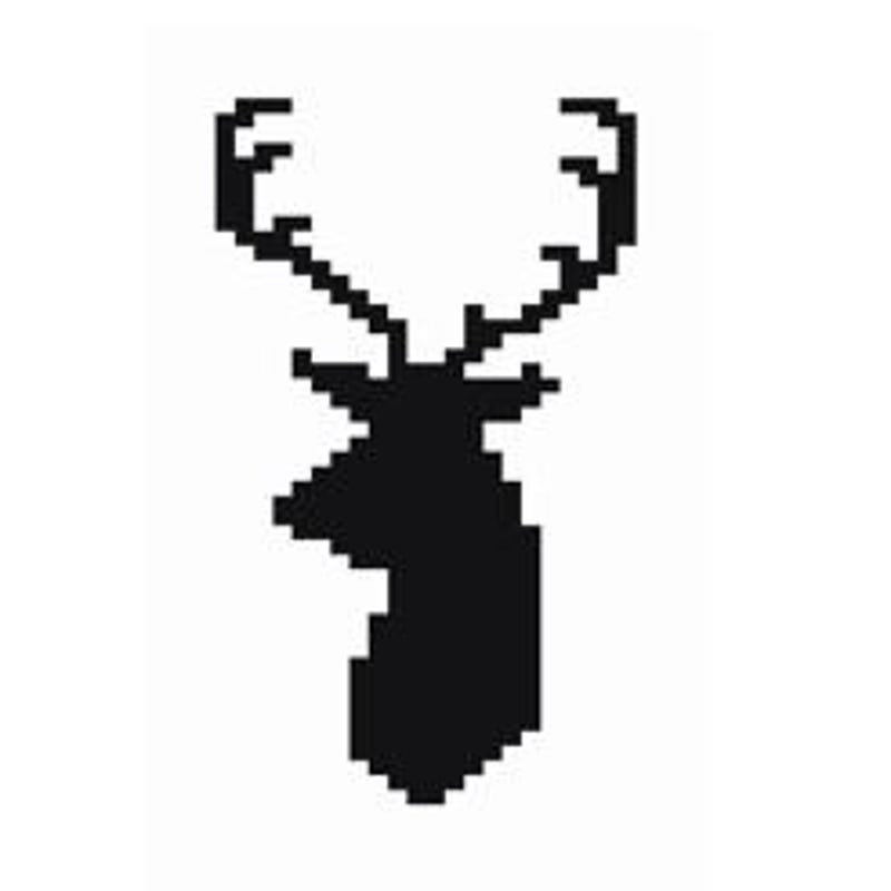 Deer Chunky Knit Graph Pattern - Etsy