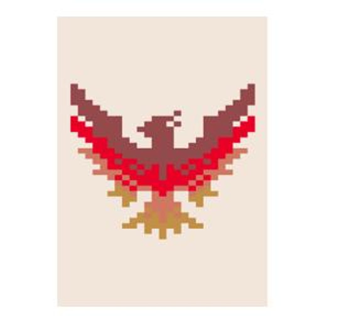 Phoenix Bird - Finger Knitting / Chunky Knit Blanket Pattern - Etsy