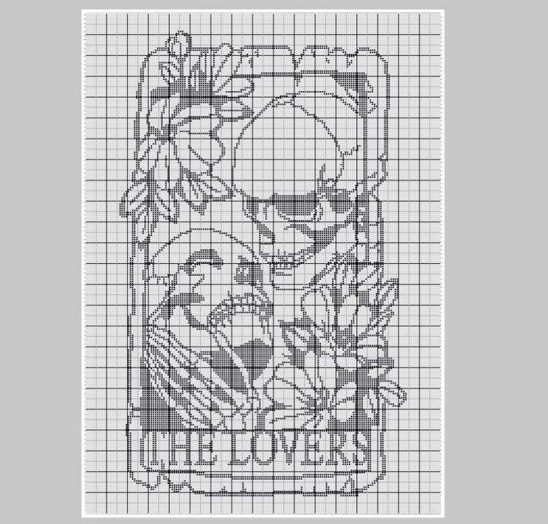 The Lovers - Single Crochet Graphgan - Blanket Pattern - Etsy