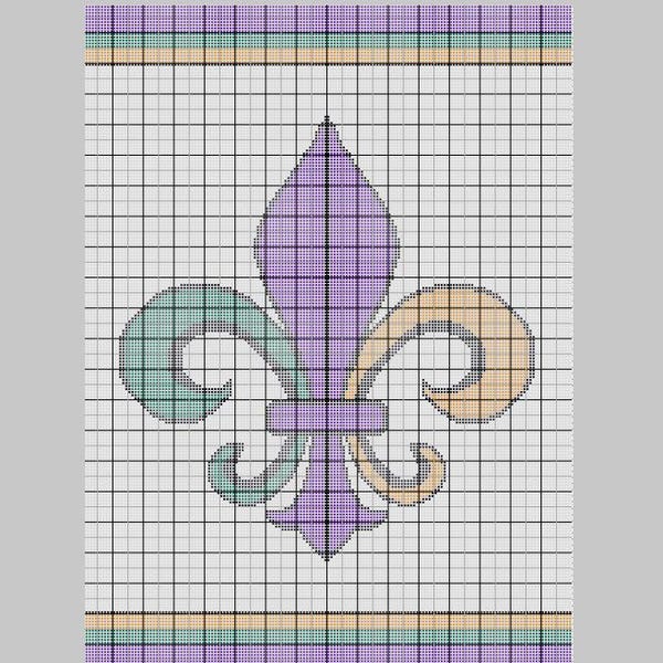 Fleur De Lis Graph - Etsy