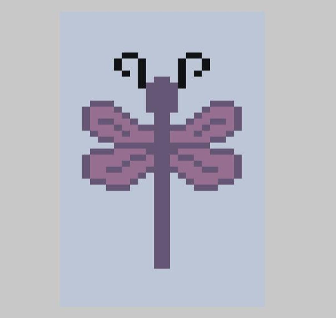Dragonfly - Finger Knitting / Chunky Knit Blanket Pattern - Etsy