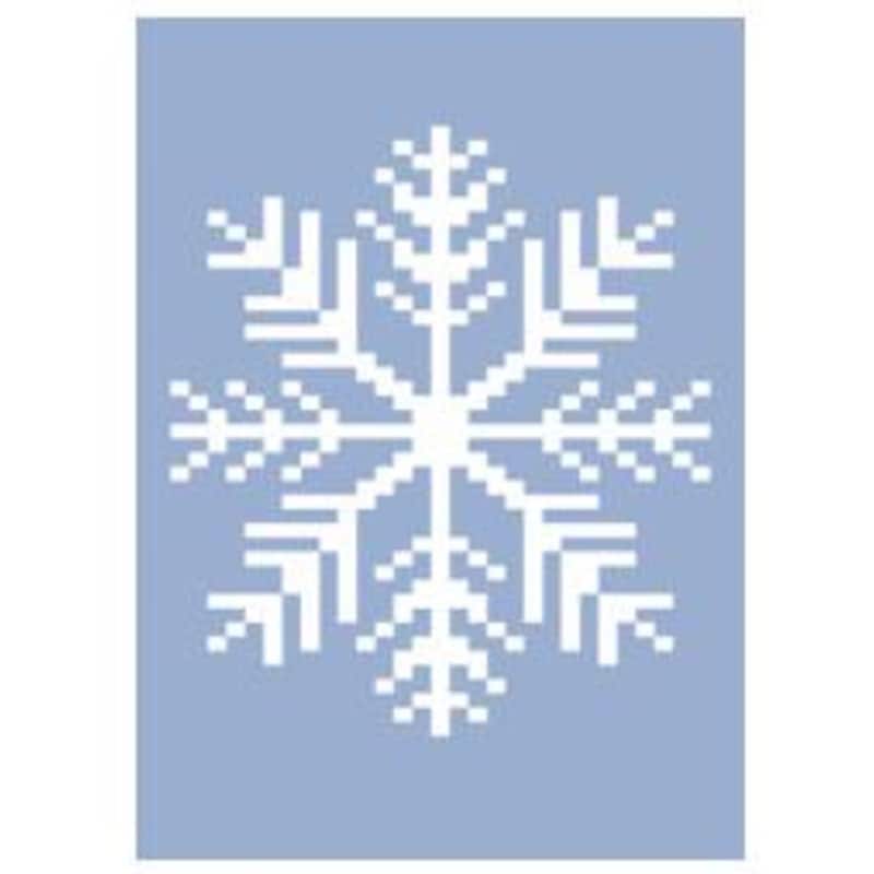 Snowflake Graph Pattern - Etsy UK