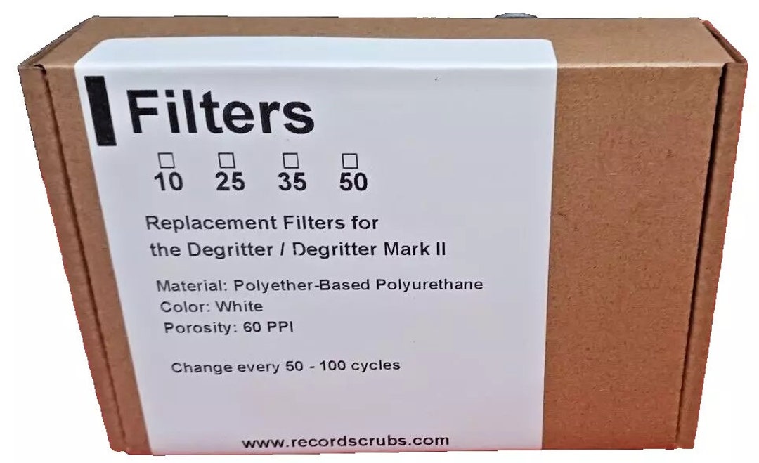 Degritter / Degritter Mark II Replacement Filters Free Shipping USA ...