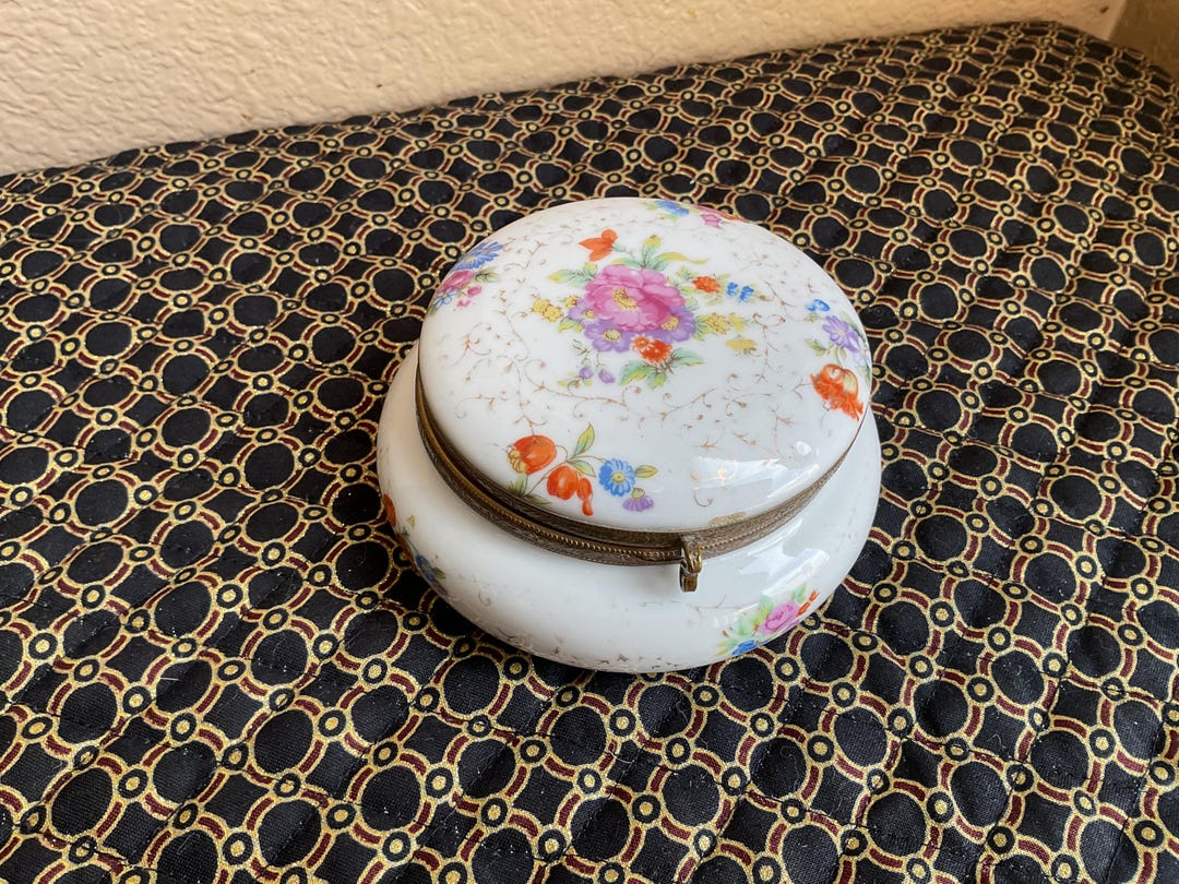 Vintage Japanese Trinket Box - Etsy