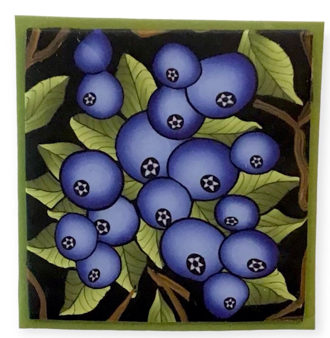 Blueberry Pin - Etsy