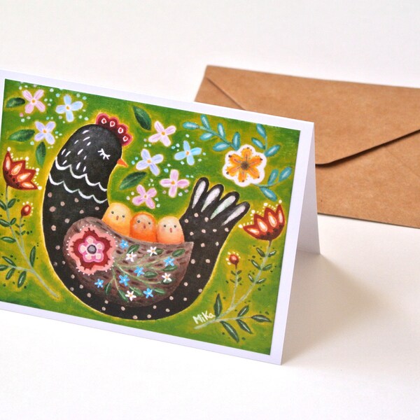 Spotted Chicken - Etsy