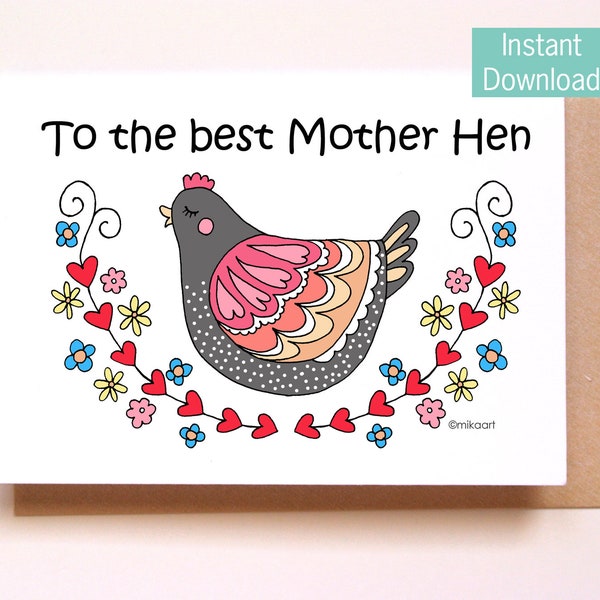 Mother Hen - Etsy