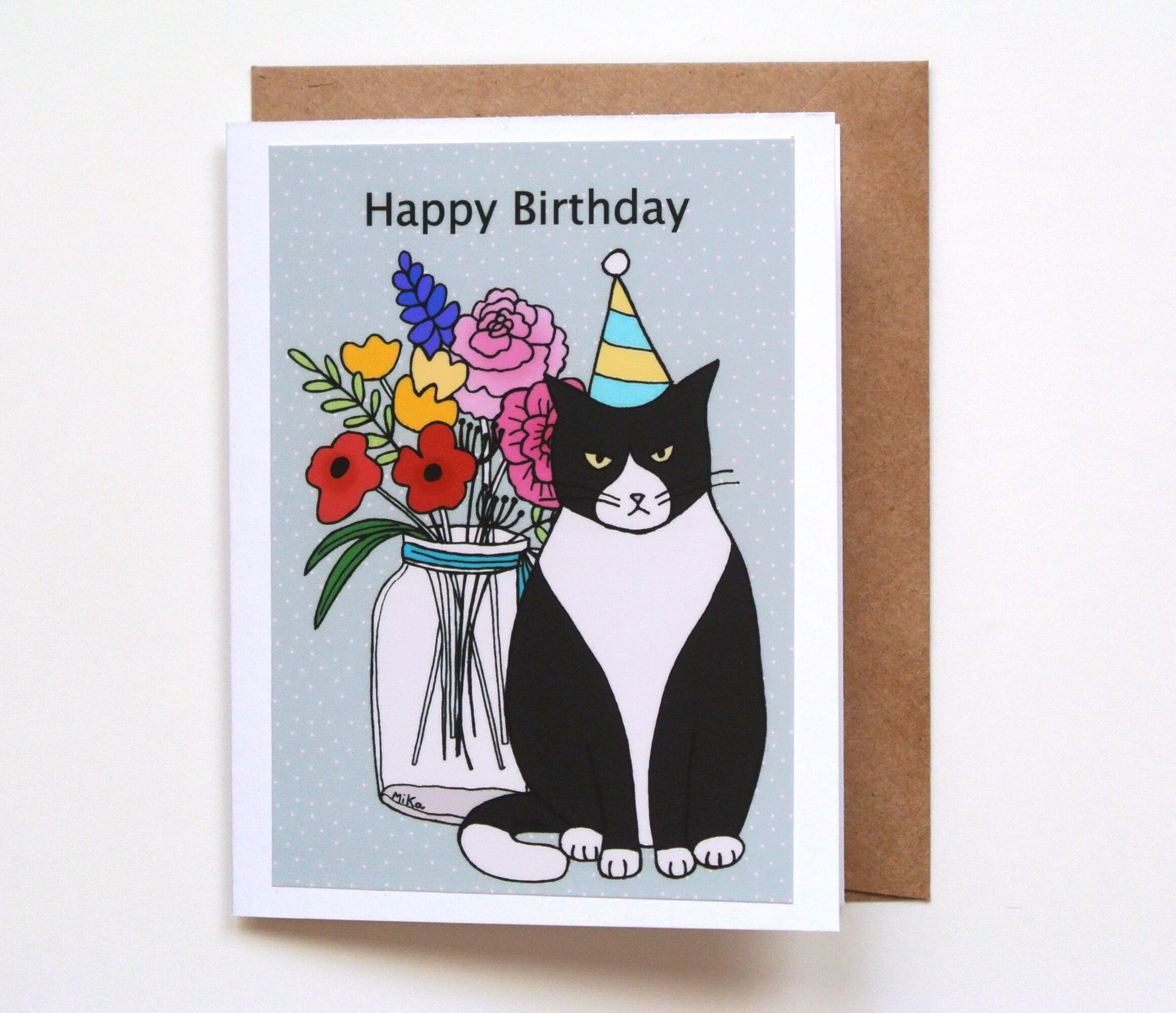 Birthday Hat Grumpy Cat