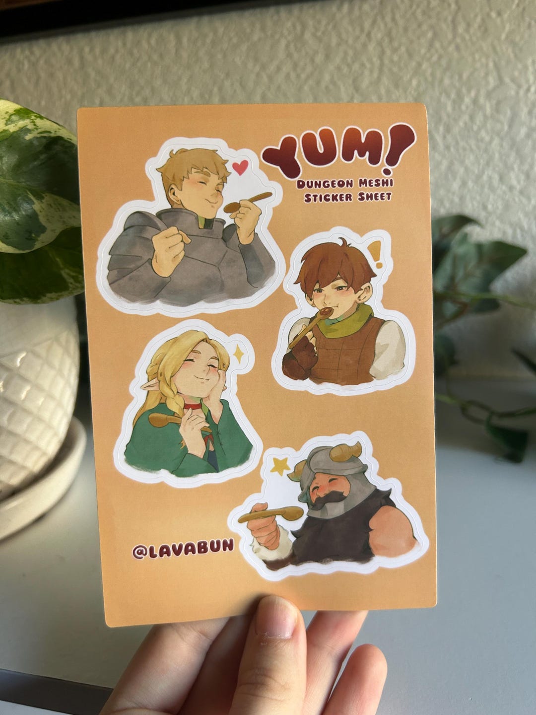 Dungeon Meshi Sticker Sheet - Etsy