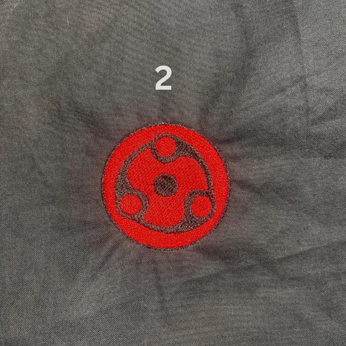 Anime Inspired Shinobi Power Eye Iron on Embroidered Patch for Clothes ...