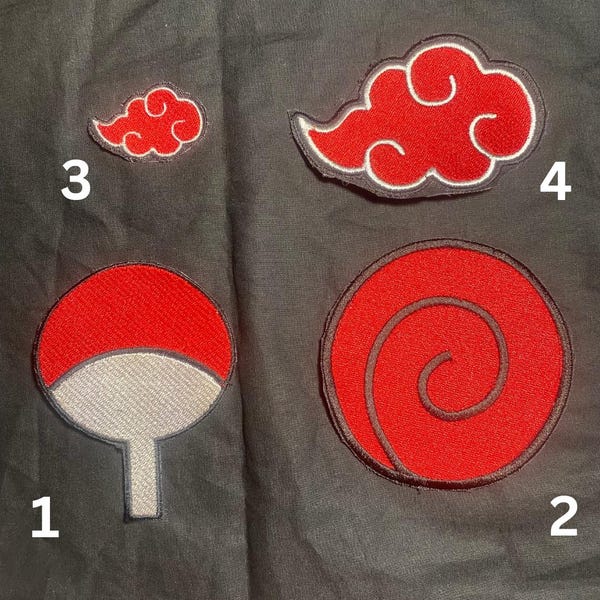 Naruto Patches - Etsy