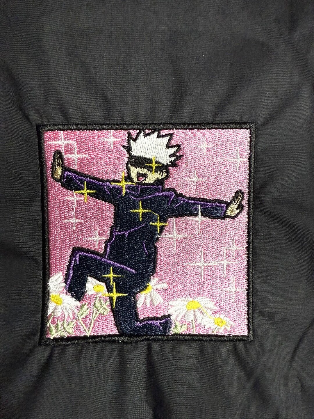 Anime Inspired Embroidered Sorcerers Iron on Embroidered Patch for ...