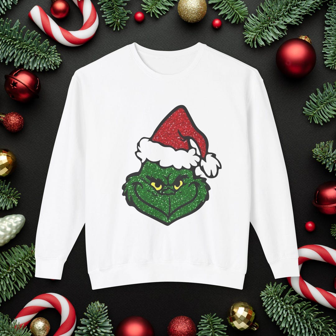 Grinch Era Sweatshirt, Fun Holiday Apparel, Christmas Gift for Grinch ...