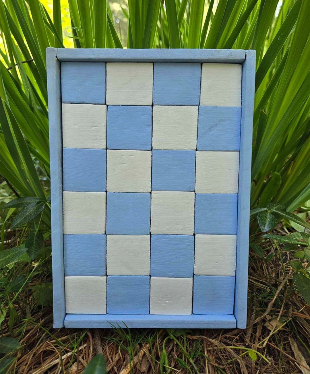 Sign, Checkerboard, Wooden Sign, Wall Art, Shelf Art, Decor, Handmade ...