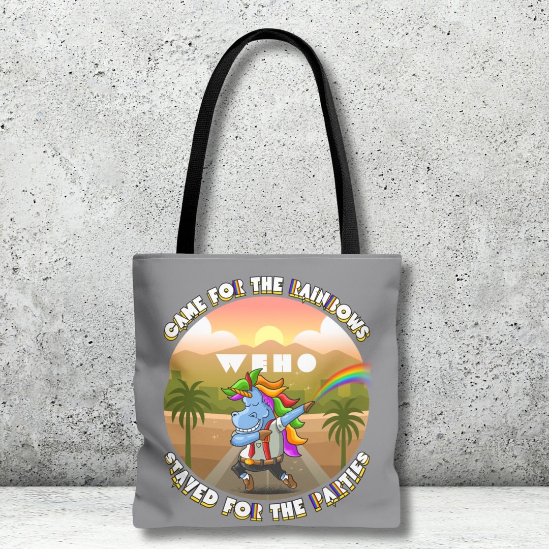 LGBTQ Unicorn, Gay Pride Tote, LGBTQ+ Pride Gift, Rainbow Pride Tote Bag, Pride Month, Lesbian ...
