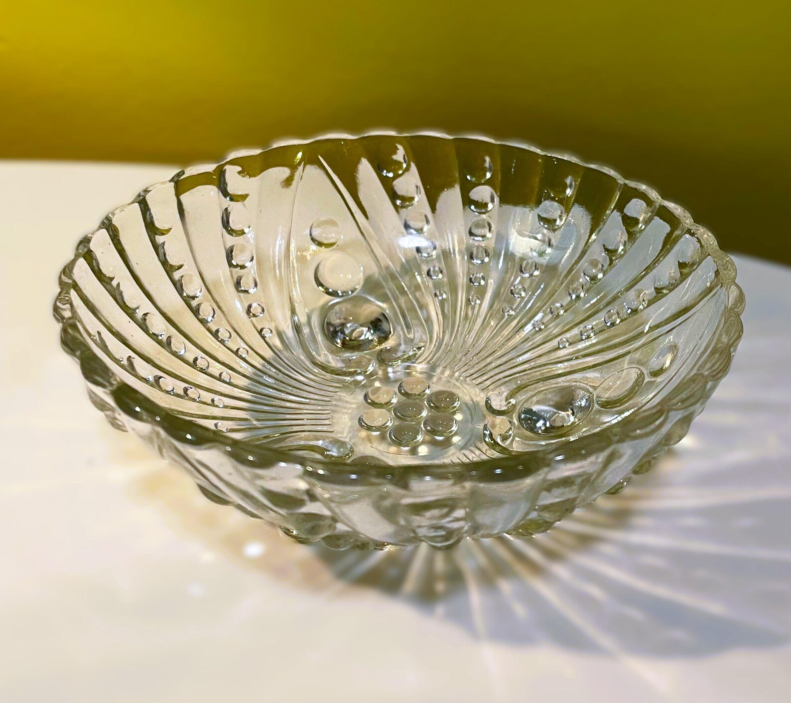 Anchor Hocking Inspiration Line "burple" 3-footed Jewelery/ring Bowl - Etsy