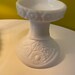 Thatcher/mckee Concord Milk Glass Vase/stand - A Piece of Glass History ...
