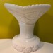 Thatcher/mckee Concord Milk Glass Vase/stand - A Piece of Glass History ...