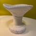Thatcher/mckee Concord Milk Glass Vase/stand - A Piece of Glass History ...