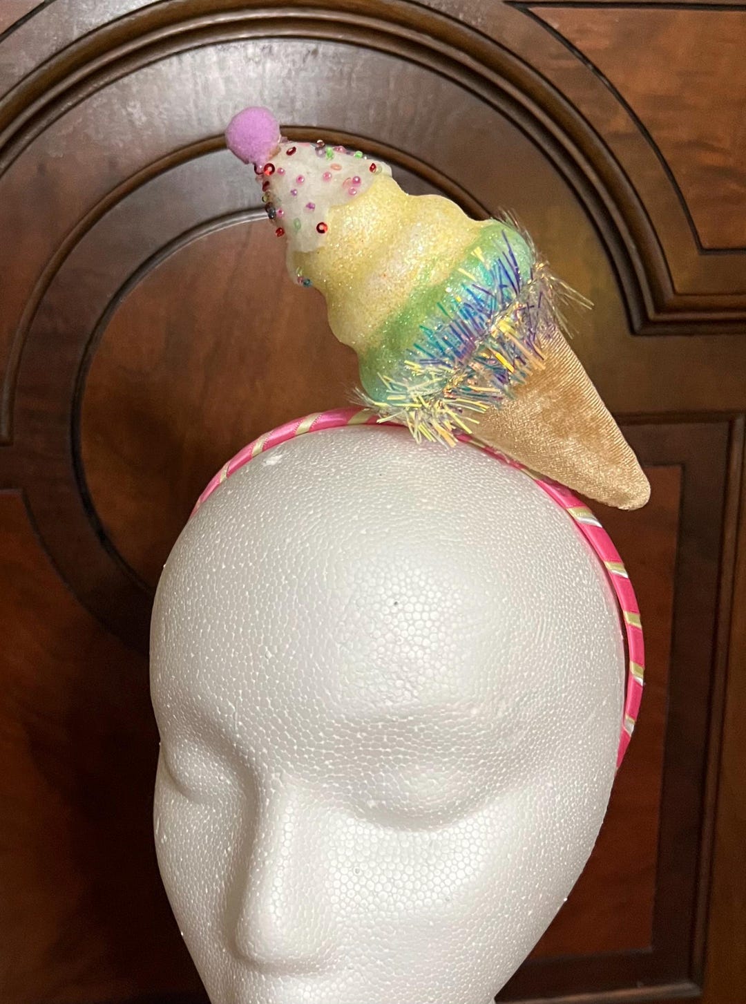 Child's Ice Cream Fascinator Headband: Candy Land Theme - Etsy