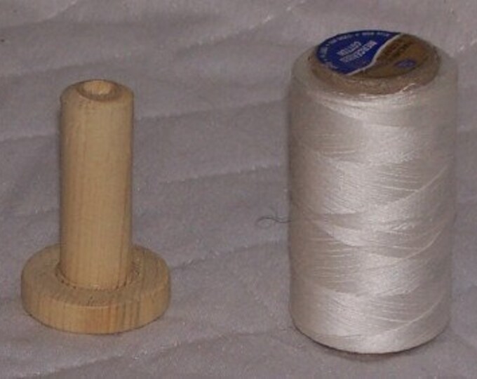 Wooden Adapter for Large Spool of Thread - Etsy