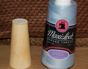 Wooden Adapter for Large Spool of Thread - Etsy