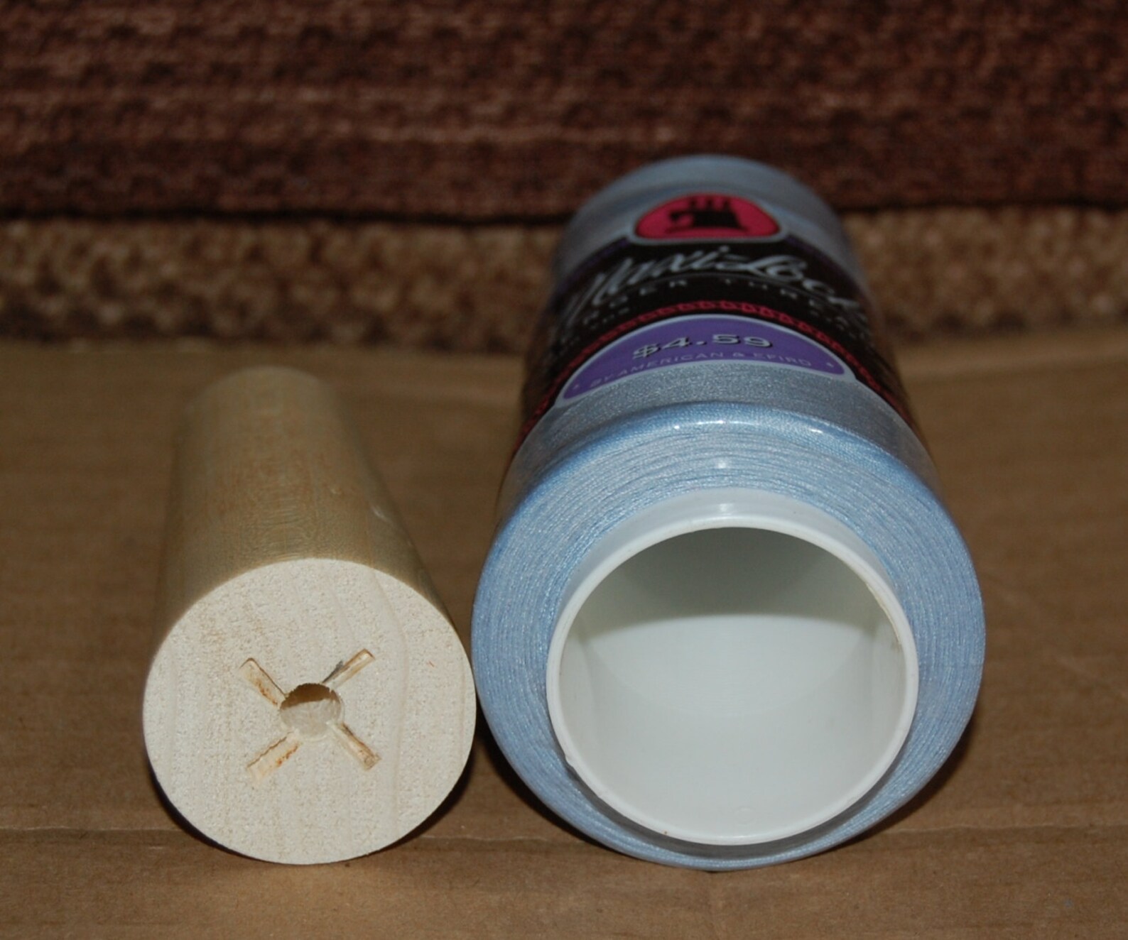 Wooden Spool Adapter for Maxi-lock Thread - Etsy