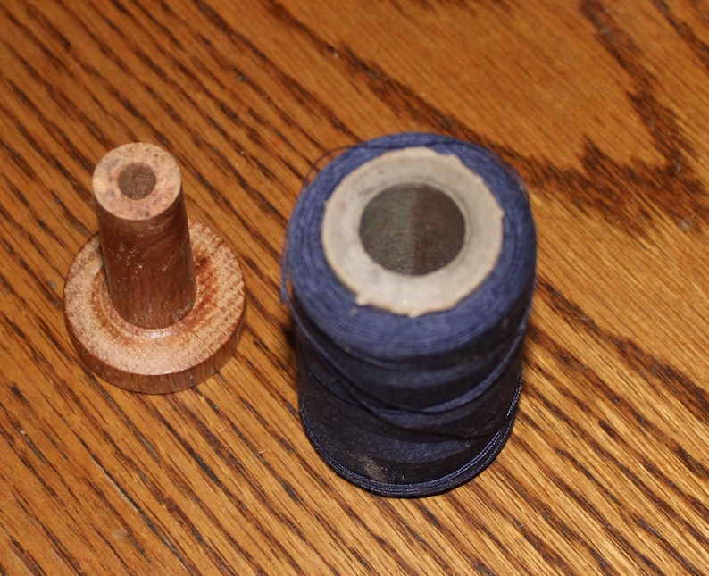 Wooden Adapter for Large Spool of Thread - Etsy