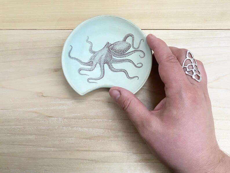 Octopus Spoon Rest | Etsy
