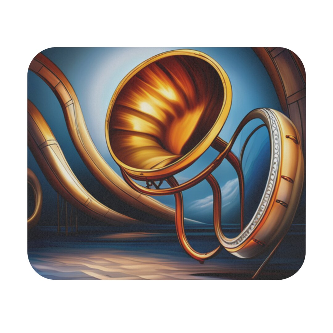 Tuba Sousaphone Brass Instruments Mouse Pad for Musicians Band ...