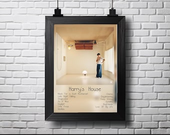 Harry Styles - Harry's House - Album Poster Print - Etsy UK