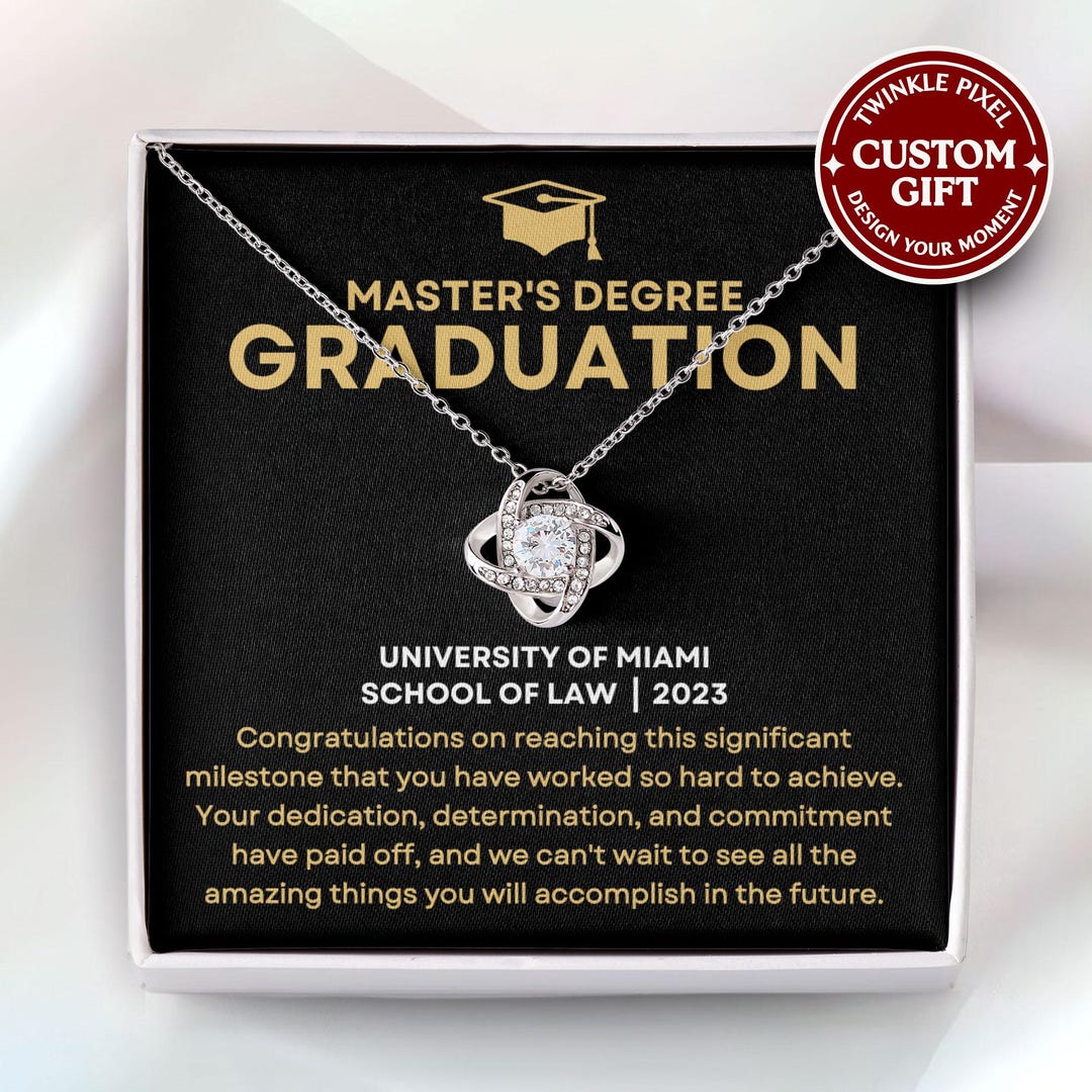 Masters Graduation Gift - Masters Degree Graduation Gift for Her ...