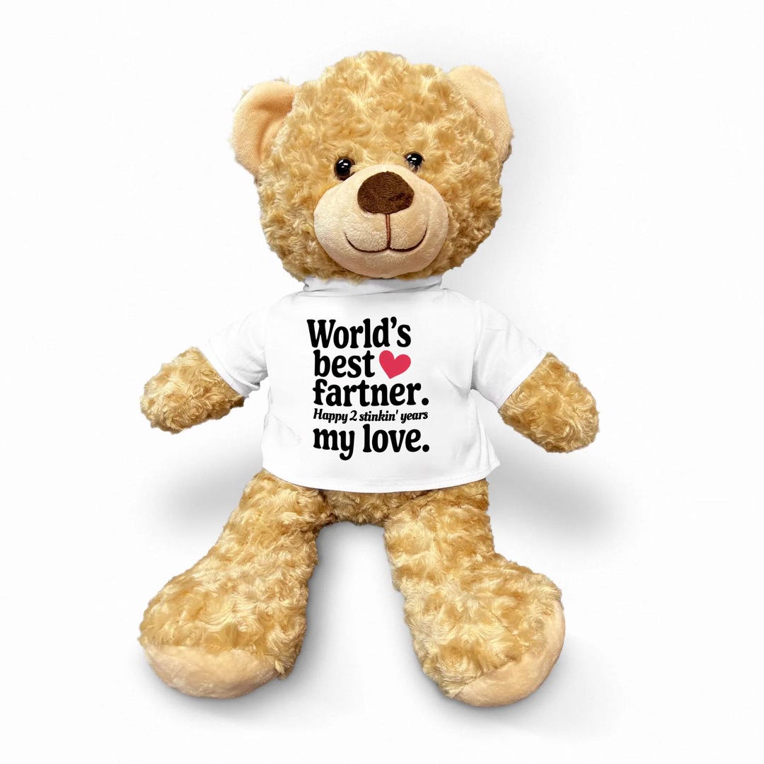 Cute Stuffed Animal Teddy Bear Gift for Valentine’s, Romantic Plush for ...