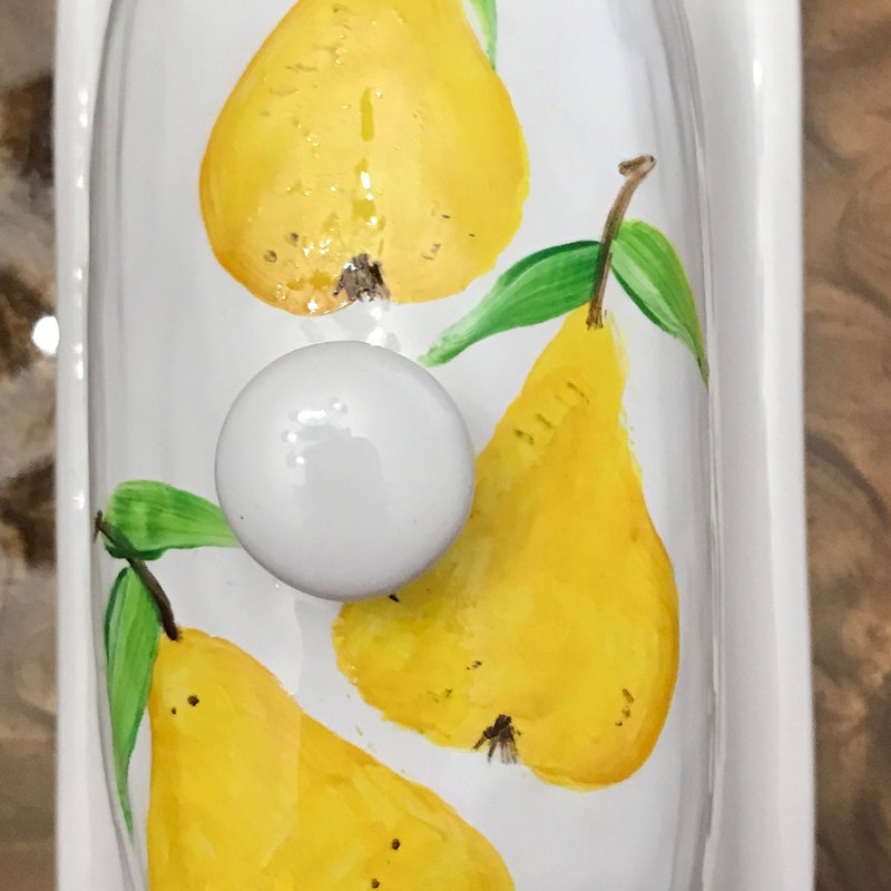 Painted Pears - Etsy