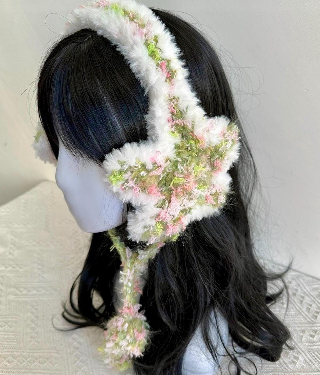Matcha Cherry Star Ear Muffs, Winter Ear Warmers, Gifts for Her ...