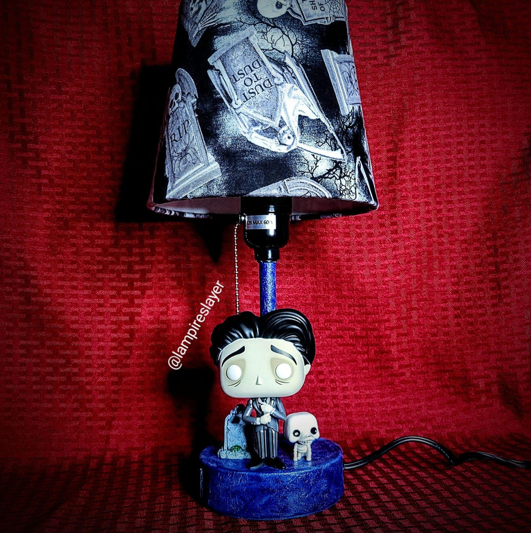 Corpse Bride, Horror Lamp, Desk Lamp, Table Lamp, Bedroom Lamp, Lamp ...