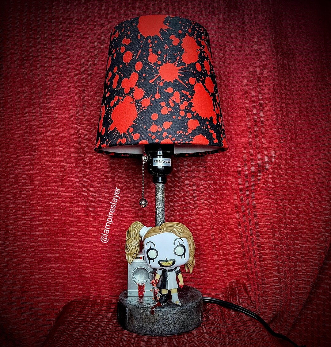Terrifier 2, Horror Desk Lamp, Desk Lamp, Table Lamp, Bedroom Lamp ...