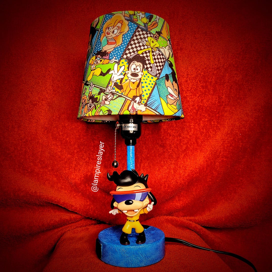 Goofy Movie, Cartoon Desk Lamp, Desk Lamp, Table Lamp, Bedroom Lamp ...