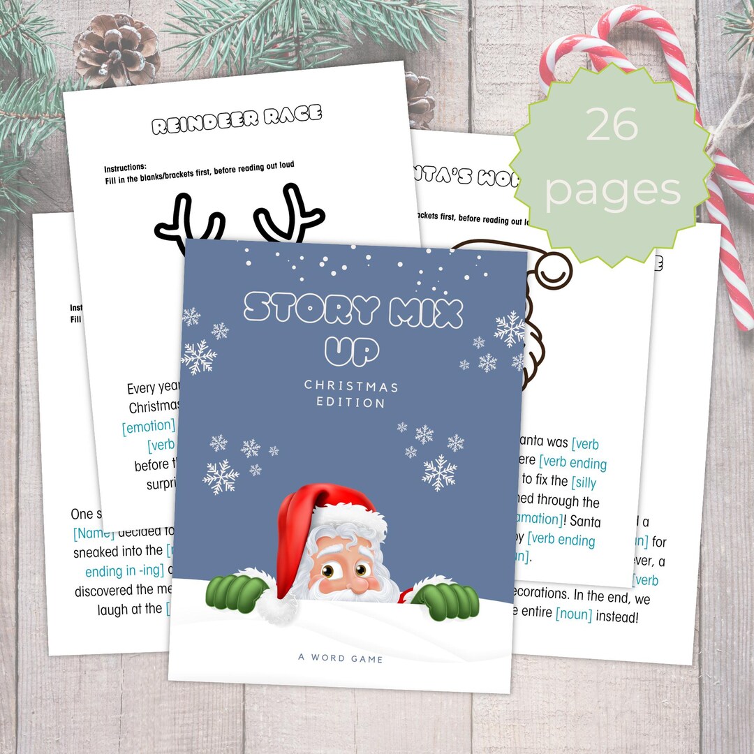 Christmas Story Mix up Pack | Fun & Family-friendly Christmas Word ...