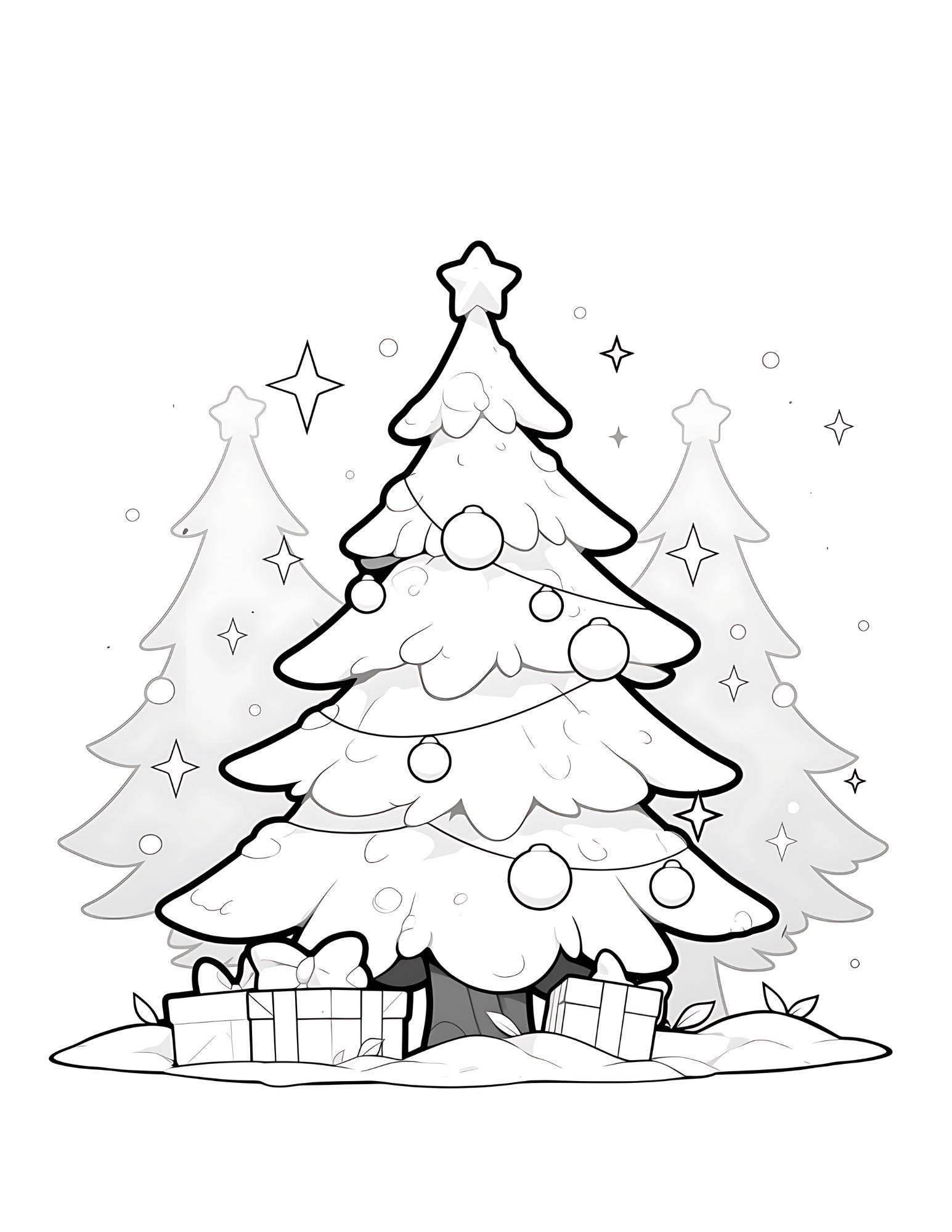 Happy Holidays Coloring Pack | Festive Holiday Scenes Coloring Pack ...