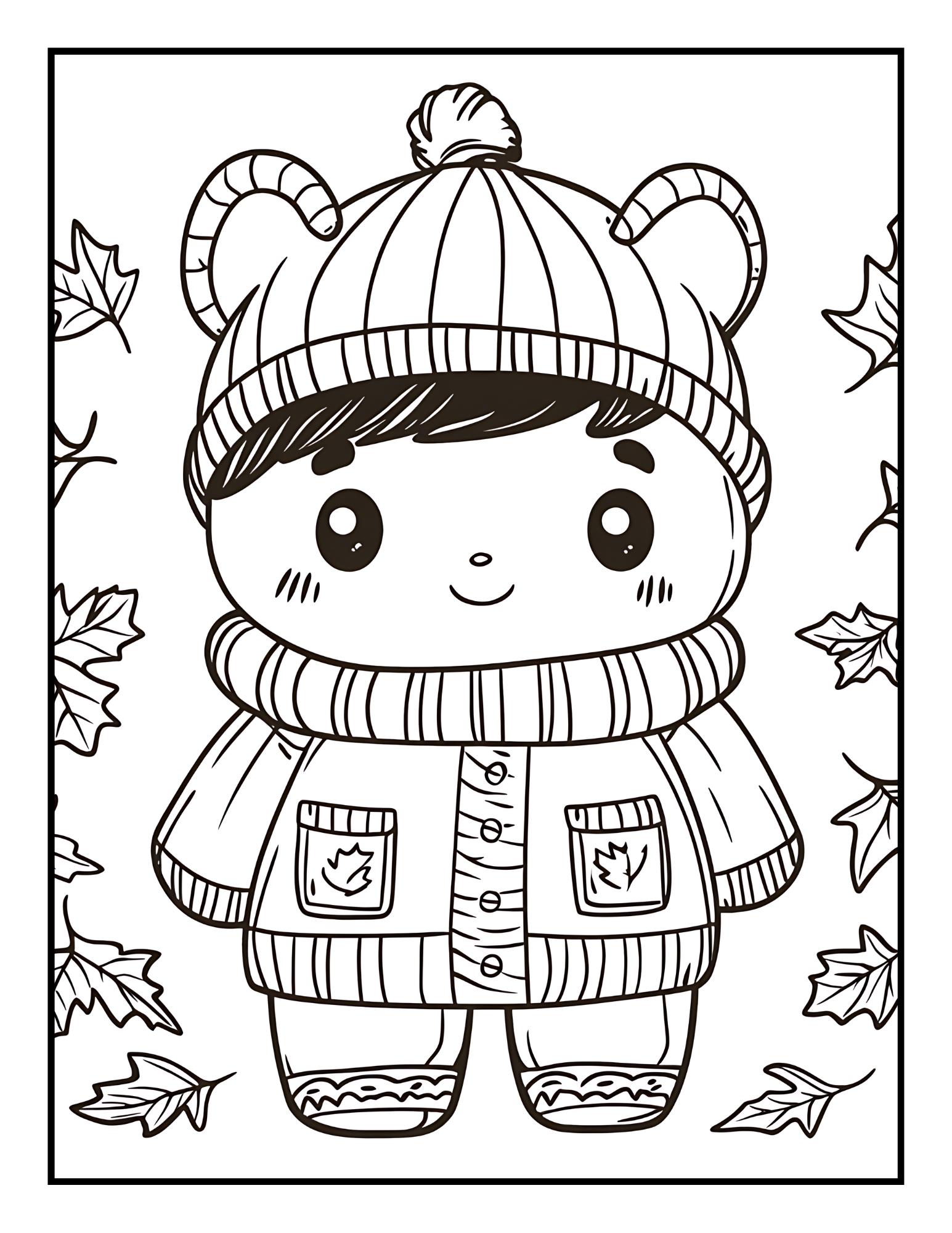 Friends Scrapbook Style Coloring Pages | Coloring Book Pages for Kids ...