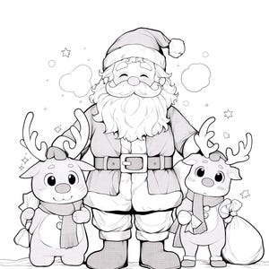 Happy Holidays Coloring Pack | Festive Holiday Scenes Coloring Pack ...