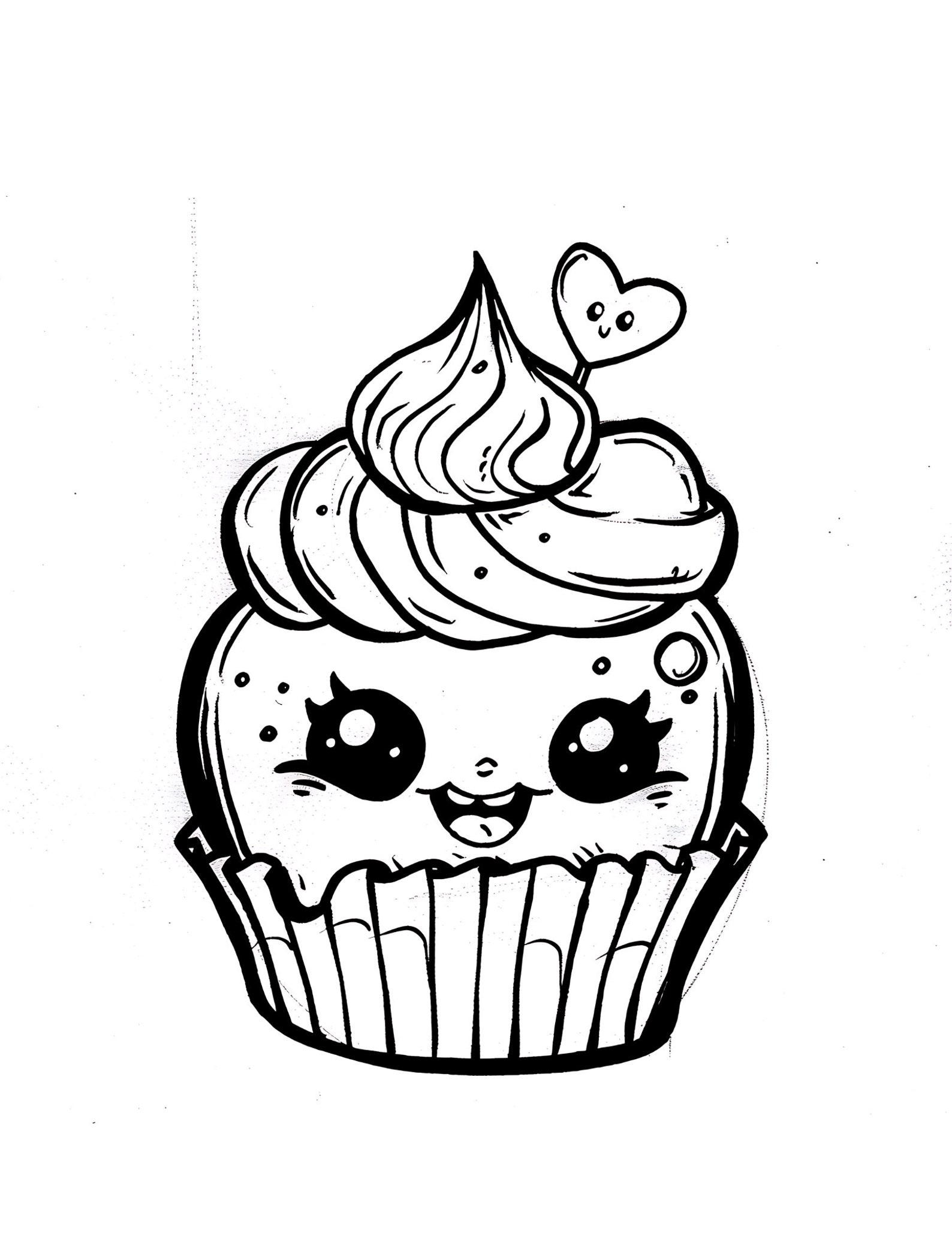 Sweets Printable Coloring Pages Dessert Coloring Digital Download ...